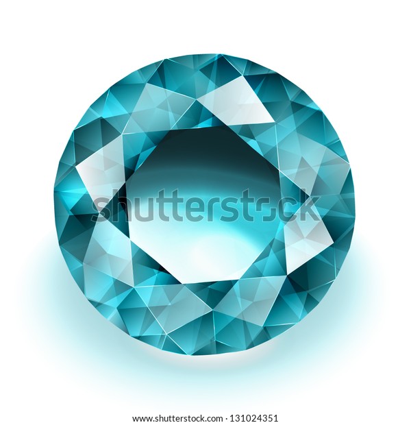 Realistic Turquoise Illustration Eps10 Stock Vector (Royalty Free ...