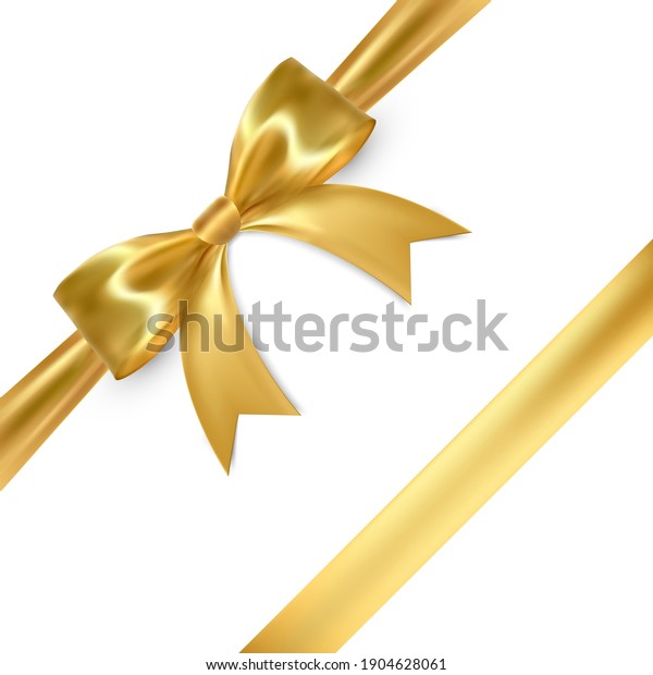 Realistic Vector Bow Isolated On White Stock Vector (Royalty Free ...