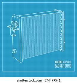 333 Car Radiator Drawing Stock Vectors, Images & Vector Art | Shutterstock
