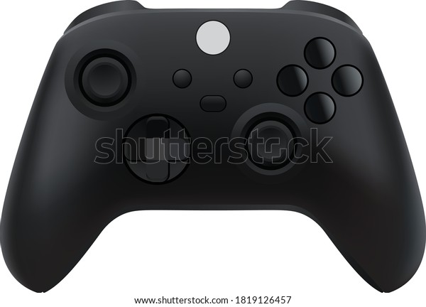 Realistic Vector Gamepad Video Game Controller Stock Vector (Royalty ...