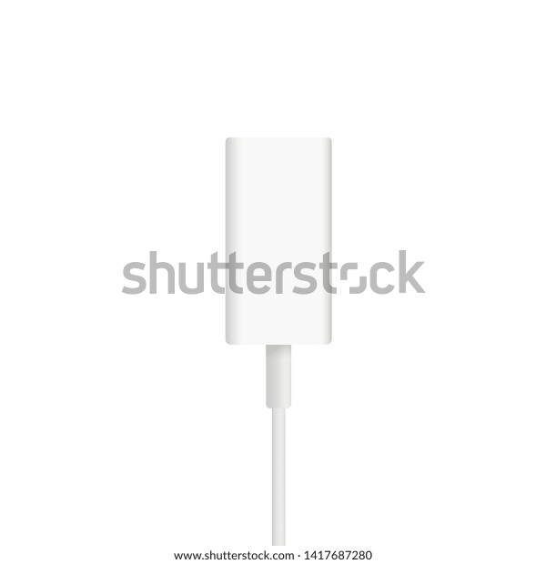 Realistic Vector Illustration Usb Multiport Adapter Stock Vector ...