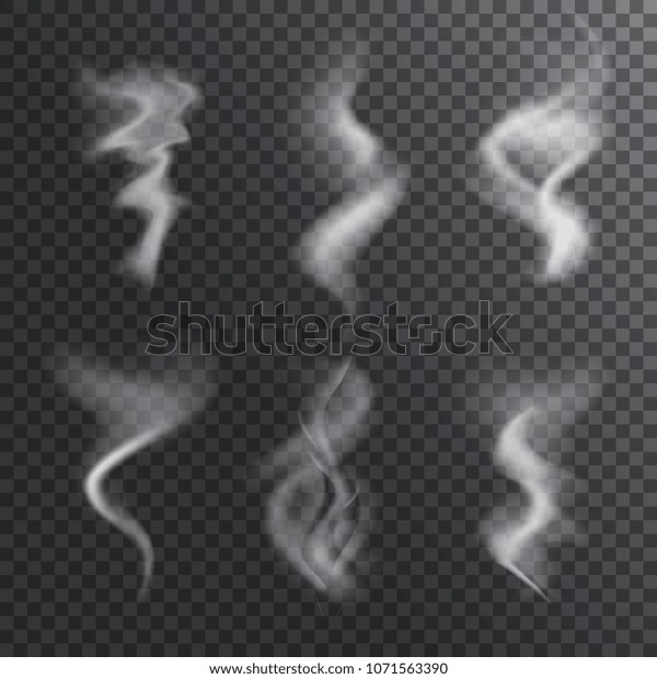 Humo vectorial realista aislado en un: vector de stock (libre de ...