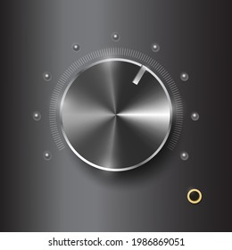 Realistic Volume Control Headphone Jack On Stock Vector (Royalty Free ...