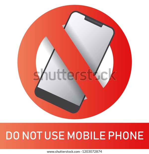 Realistic Warning Sign Do Not Use Stock Vector (Royalty Free ...