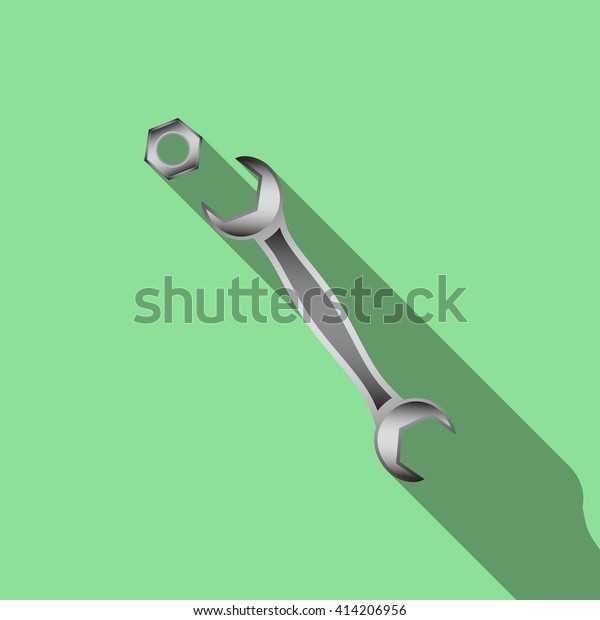 Realistic Wrench Icon Vector Design Stock Vector (Royalty Free ...
