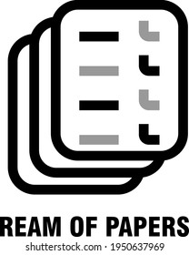 312 Paper reams Stock Vectors, Images & Vector Art | Shutterstock