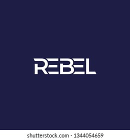 Rebel Logo Design: เวกเตอร์สต็อก (ปลอดค่าลิขสิทธิ์) 1344054659 ...