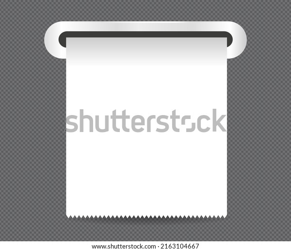 Receipt Paper Bill Paper Illustration Set: เวกเตอร์สต็อก (ปลอดค่า ...