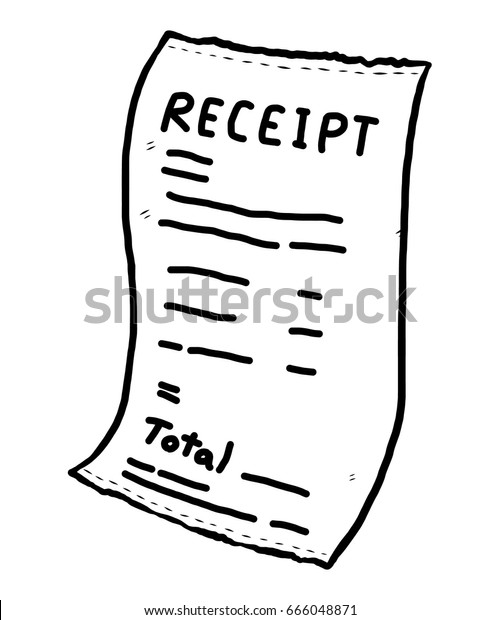 5.856 Receipt Cartoon Bilder, Stockfotos und Vektorgrafiken | Shutterstock