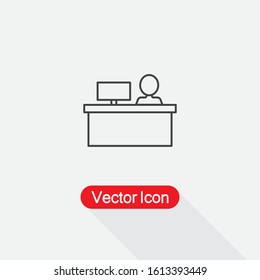 4,951 Customer service counter icon Images, Stock Photos & Vectors ...