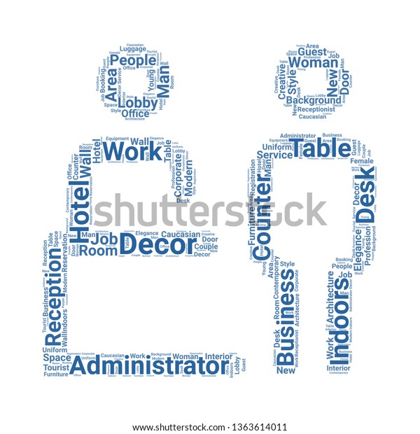 Reception Word Cloud Tag Cloud About Stock Vector (Royalty Free ...