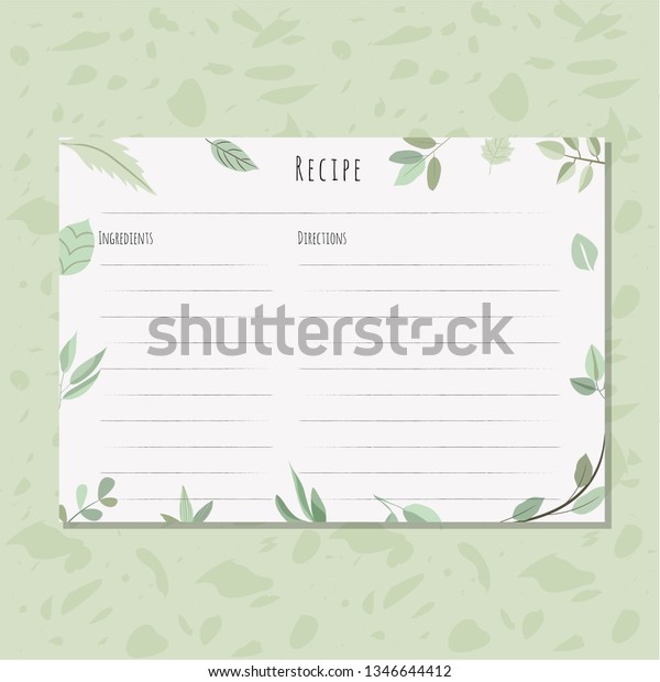 54.247 imagens de Recipe card background Imagens, fotos stock e vetores ...