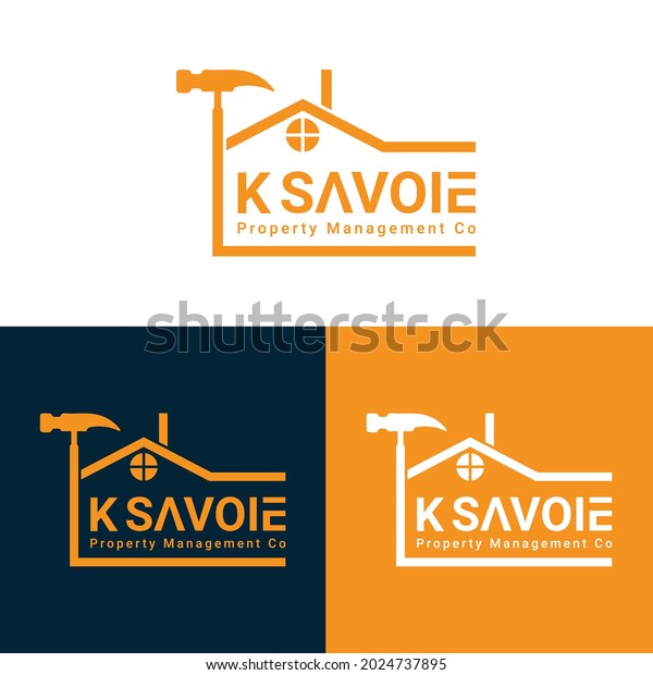 Reconstruction Modern Building Logo Template Stock Vector (Royalty Free ...