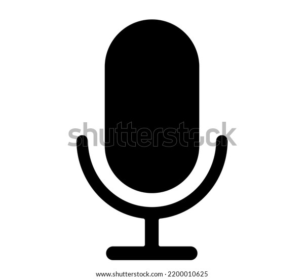 Record Microphone Vector Icon Eps Stock Vector (Royalty Free ...