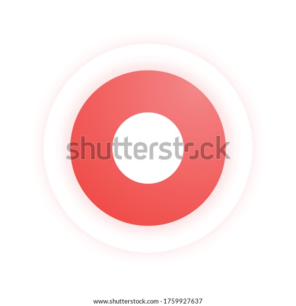 Record Modern Icon Pictogram Stock Vector (Royalty Free) 1759927637 ...