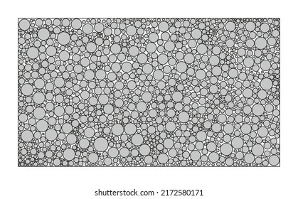 Rectángulo patrón ornamental aislado en fondo: vector de stock (libre ...