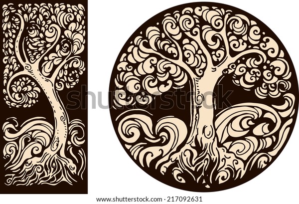 4,409 "art_nouveau_tree" Images, Stock Photos & Vectors | Shutterstock