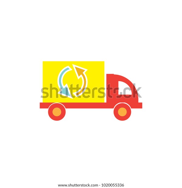 Recycle Delivery Logo Icon Design Stock Vector (Royalty Free ...