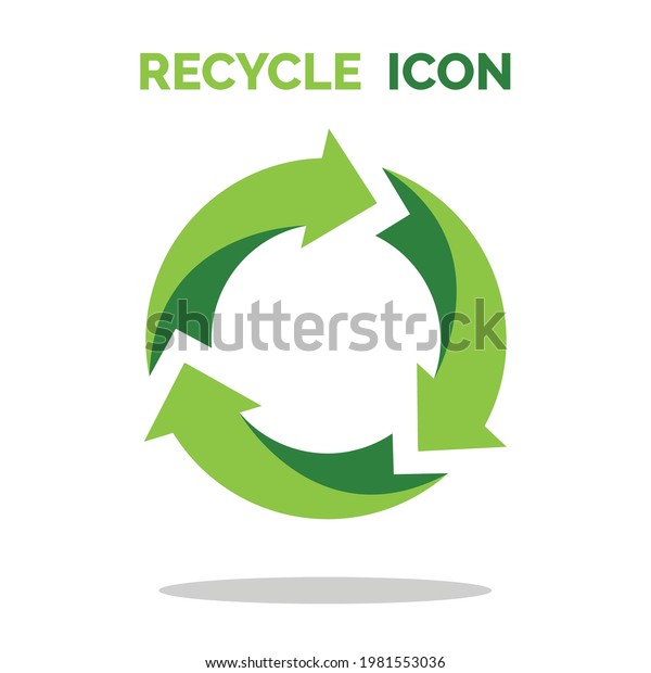Recycle Icon Set Collection Go Green Stock Vector (Royalty Free ...