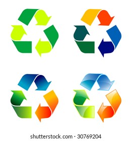 Recycle Symbol Stock Vector (Royalty Free) 30769204 | Shutterstock