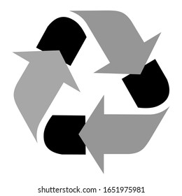 Recycled Icons Background Vector Illustration Stock Vector (Royalty ...