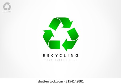 Recycling Logo Vector Reuse Design Stock Vector (Royalty Free ...