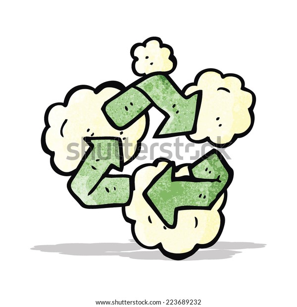 Recycling Symbol Cartoon Stock Vector (Royalty Free) 223689232 ...