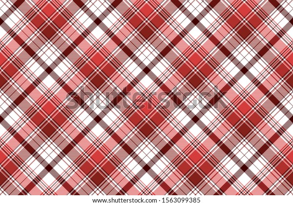 Red Abstract Check Textile Seamless Pattern Stock Vector (Royalty Free ...