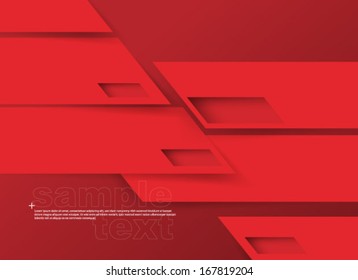 Red Abstract Thick Slant Lines Background Stock Vector (Royalty Free ...