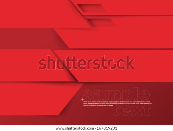 Red Abstract Thick Slant Lines Background Stock Vector (Royalty Free ...