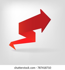 3d Return Arrows Vector Illustration Stock Vector (Royalty Free) 51261415