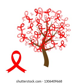 292 Aids ribbon tree Images, Stock Photos & Vectors | Shutterstock