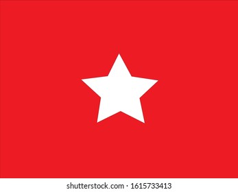 Red Background White Color Star Shape Stock Vector (Royalty Free ...