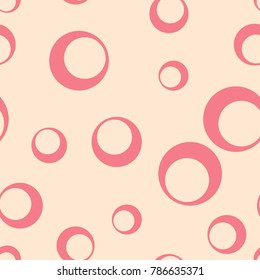 Red Beige Geometric Print Seamless Pattern Stock Vector (Royalty Free ...