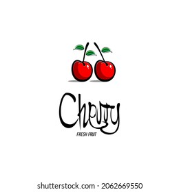 Red Berry Logo Illustration Vector Stock Vector (Royalty Free ...