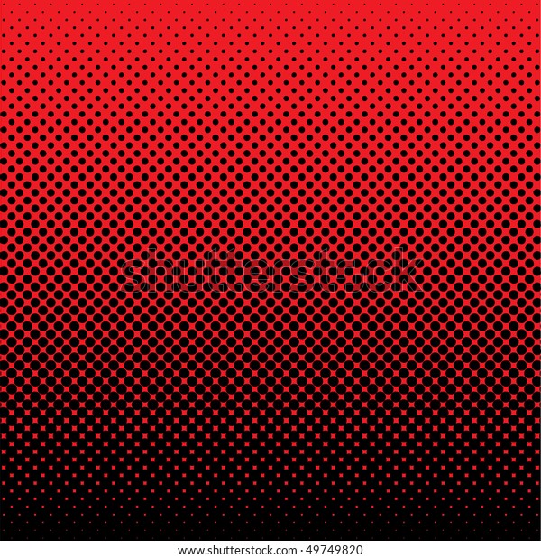 Red Black Abstract Halftone Dot Background Stock Vector (Royalty Free) 49749820 | Shutterstock