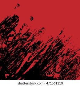 Red Black Ink Splash Background Vector Stock Vector (Royalty Free ...