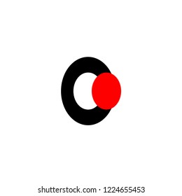 Red Black Simple Logo Stock Vector (Royalty Free) 1224655453 | Shutterstock