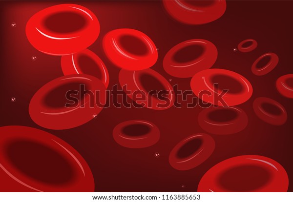 Red Blood Cells Vector Illustration Stock Vector (Royalty Free ...