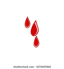 Red Blood Vector Logo Stock Vector (Royalty Free) 1076459465 | Shutterstock