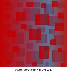 Red Blue Square Background Vector Illustration Stock Vector (Royalty ...