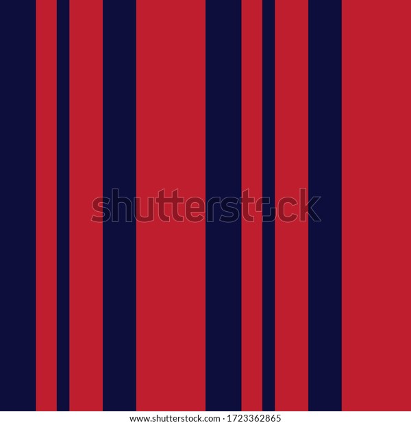 Red Blue Vertical Striped Seamless Pattern Stock Vector (Royalty Free ...