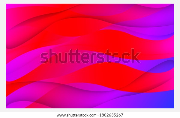 Red Blue Wavy Abstract Background Eps Stock Vector (Royalty Free ...