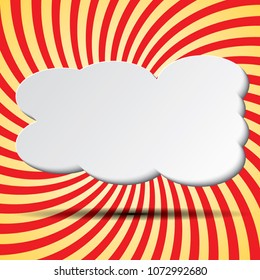 Red Burst Speech Bubble Stock Vector (Royalty Free) 1072992680 ...