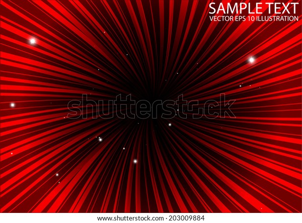 Red Burst Vector Background Illustration Vector Stock Vector (Royalty ...