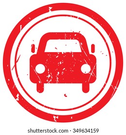Red Car Rubber Stamp Stock Vector (Royalty Free) 349634159 | Shutterstock