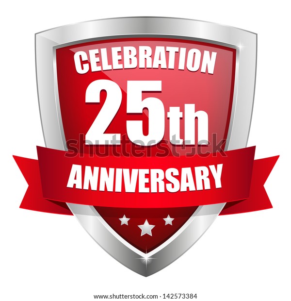 Red Celebration Shield Stock Vector (Royalty Free) 142573384 | Shutterstock