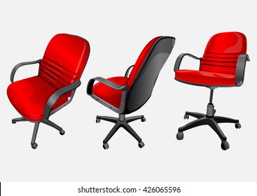 Red Chair Stock Vector (Royalty Free) 426065596 | Shutterstock