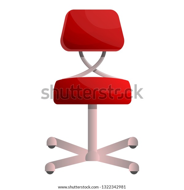 Red Chair Icon Cartoon Red Chair Stock Vector (Royalty Free) 1322342981 ...