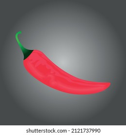 Red Chili Vector Illustration File Stock Vector (Royalty Free ...